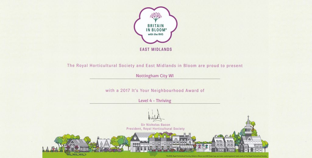 RHS IYN Award - Maber