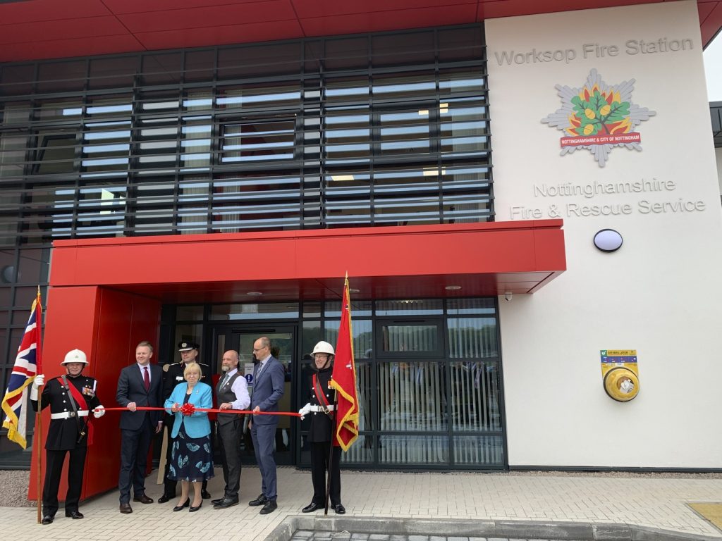 Worksop Fire opening ceremony - Maber